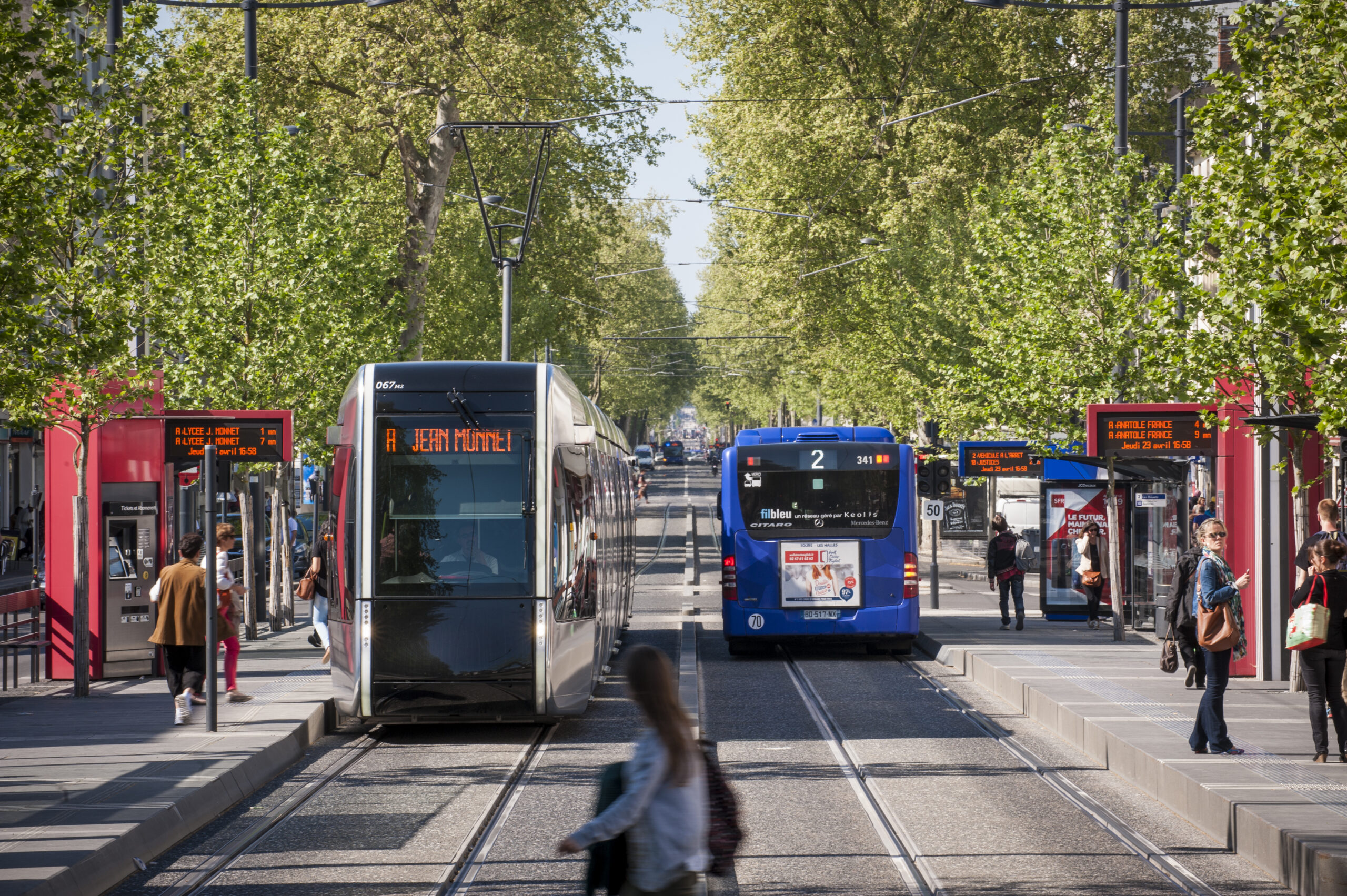 Métropole de Tours : le réseau de transport s'élargit - Lignes2Tram
